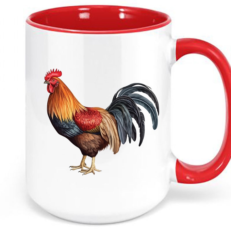 Rooster Coffee Mug - Etsy
