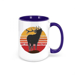 Elk Coffee Mug, Elk Sunset, Elk Hunting Mug, Rustic Mugs, Rustic Decor ...