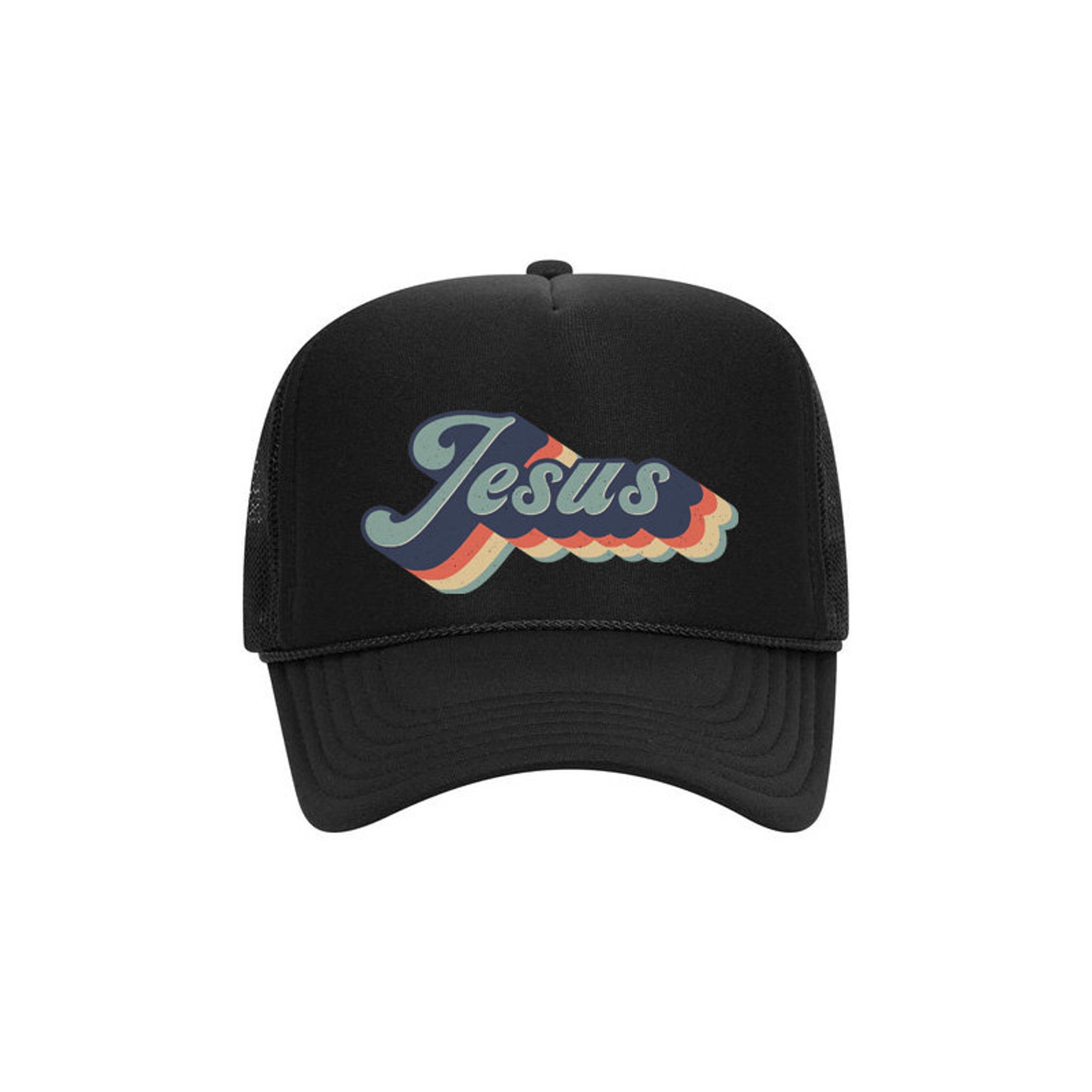 Jesus Hat Christian Hat Jesus Otto Hats Retro Christian - Etsy