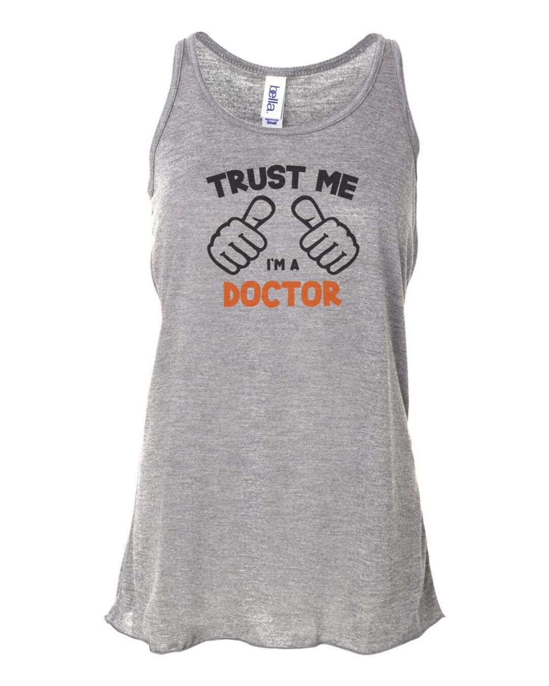 Doctor Tank Top Trust Me I'm A Doctor Doctor Racerback - Etsy