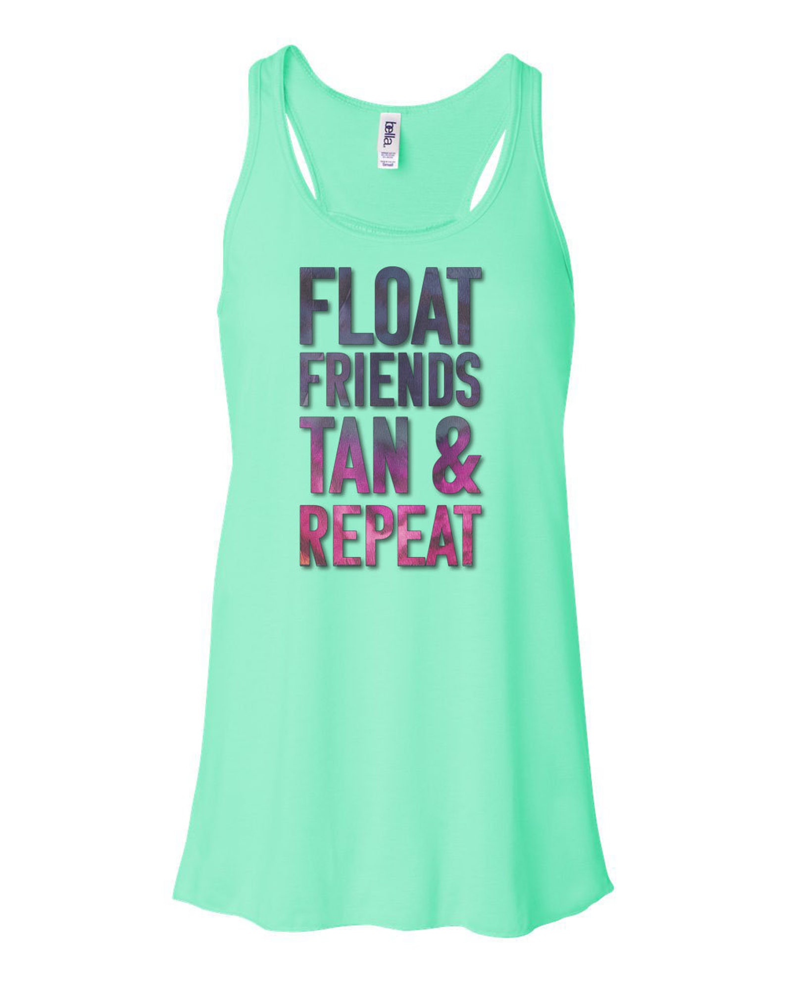Float Trip Tank Float Friends Tan & Repeat Kayaking Tank | Etsy