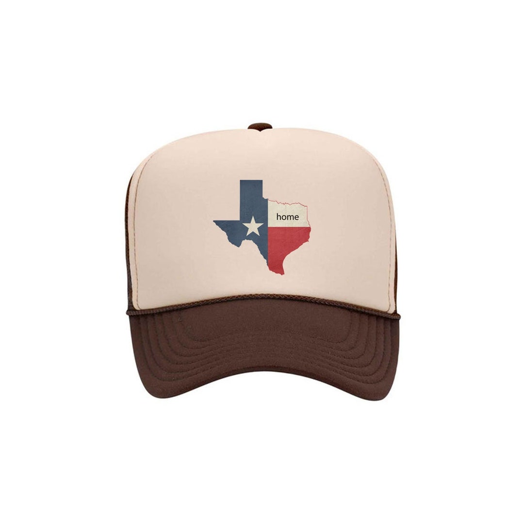 Texan Hat, Texas is Home, Texas Hat, Adjustable Snapback, Mesh Caps ...