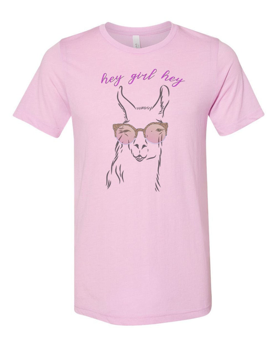 Hey Girl Hey Shirt, Llama Shirt, Hey Girl Hey Llama, Unisex Fit, Gift ...
