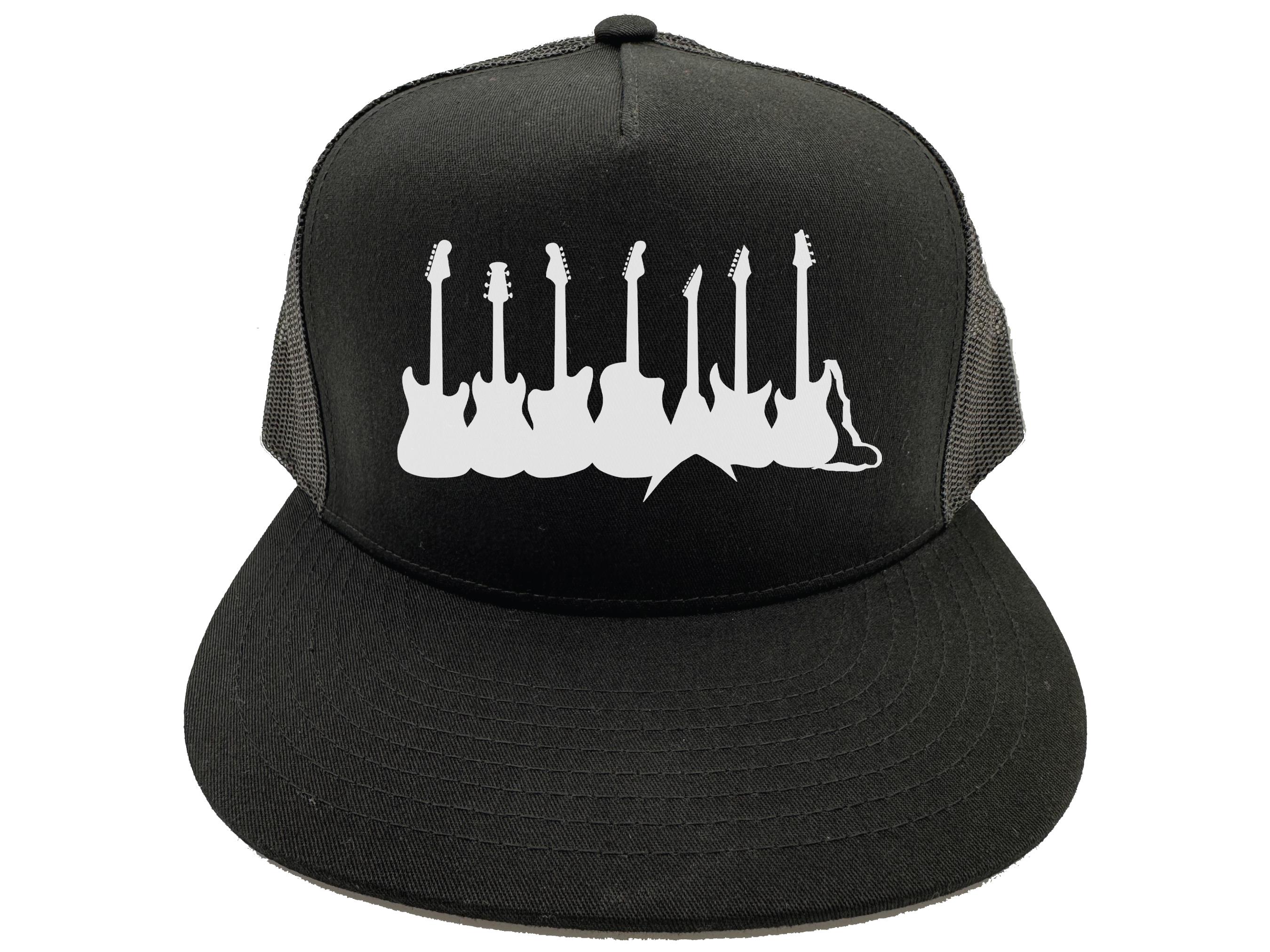 Guitarist Hat, Guitars, Guitar Hat, Gift for Guitarist, Trucker Hat ...