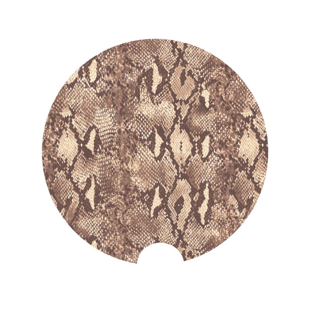 Snake Car Coaster, Snake Skin, Car Accessories, Gift for Her, Snake ...