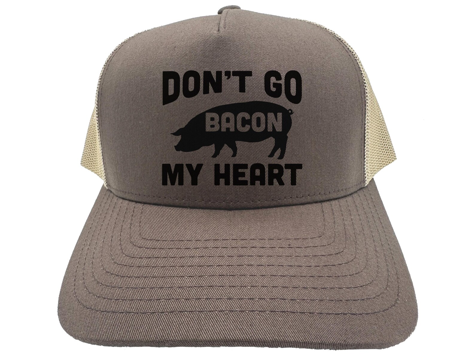 Bacon Hat, Don't Go Bacon My Heart, Bacon Lover, Bacon Apparel, Gift ...
