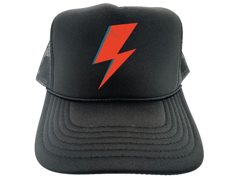 Bowie Hat, David Bowie Lightening Bolt, 90's Punk Rock, Punk Rock Hat ...