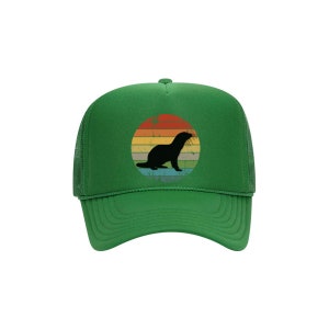 River Otter Hat, Otter Sunset, Wildlife Lover, Otter Gift, Adjustable ...