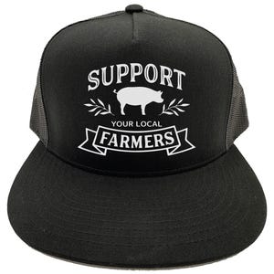 Support Your Local Farmers, Farm Hat, Farmers Market, Farm Cap ...