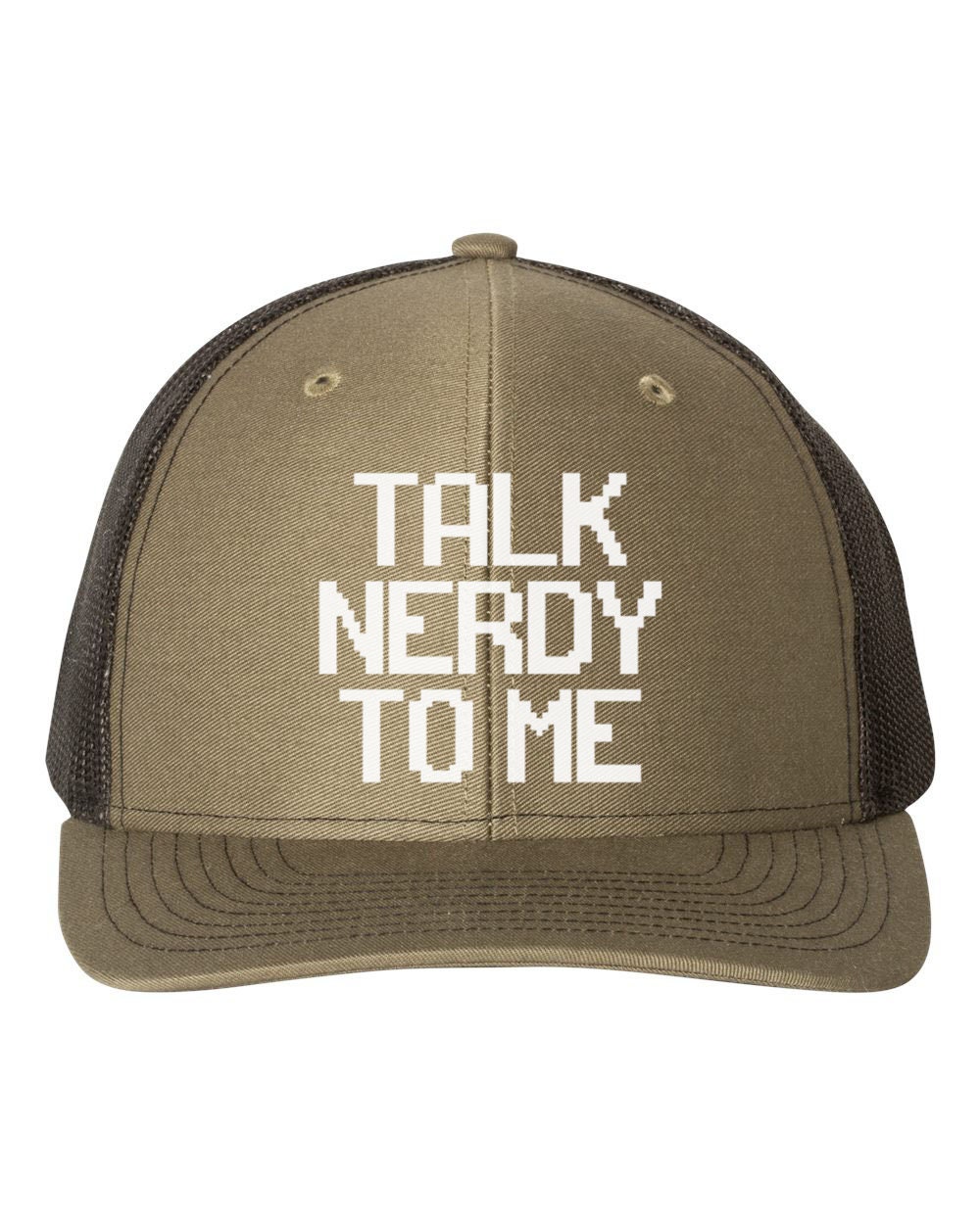 Nerd Hat Talk Nerdy To Me Nerd Cap Trucker Hat Snapback | Etsy