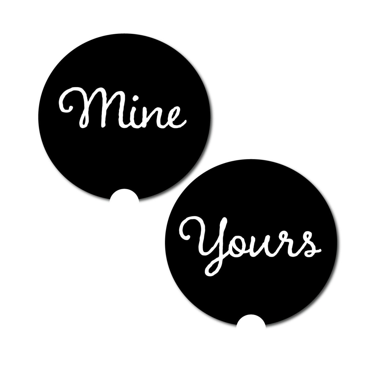 Car Coaster, Mine & Yours, Funny Car Coasters, Truck Gift, Car ...