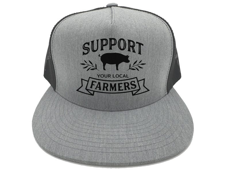 Support Your Local Farmers, Farm Hat, Farmers Market, Farm Cap ...