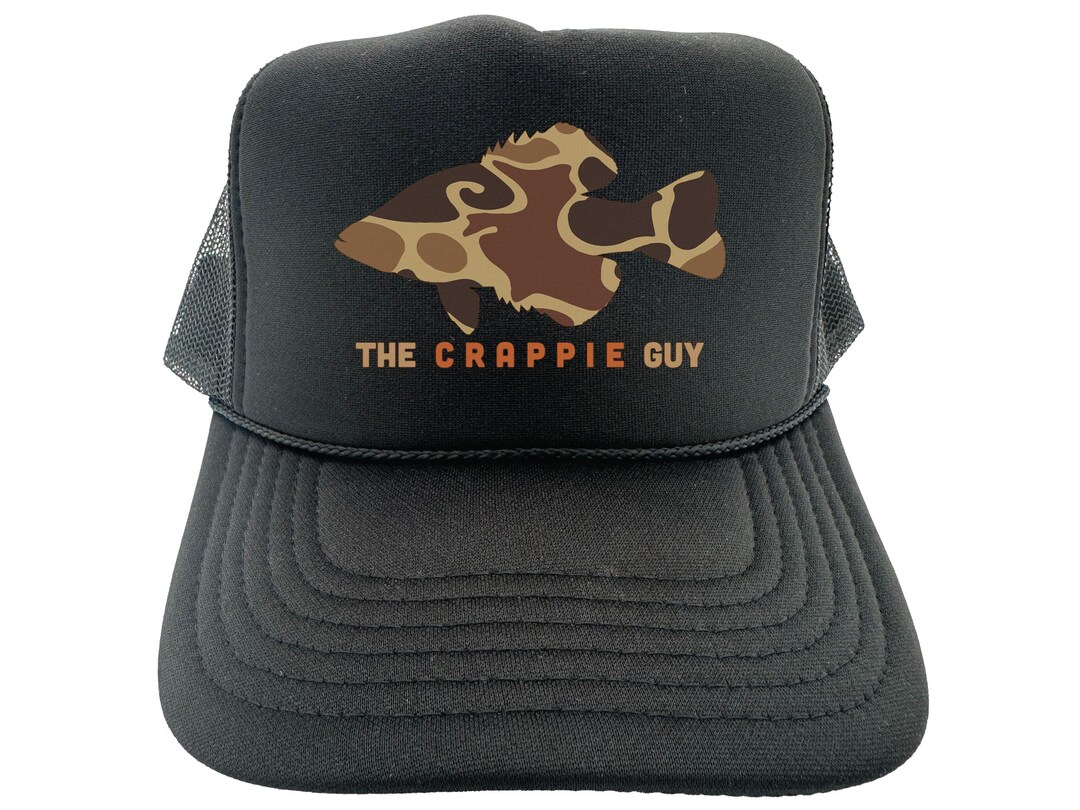 Funny Fishing Hat, the Crappie Guy, Crappie Fishing, Panfish Hat ...