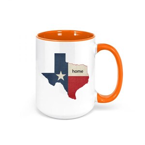 Texas Coffee Mug, Texas is Home, Texas Cup, TX Mug, TX is Home Mug ...