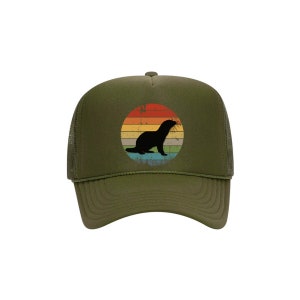 River Otter Hat, Otter Sunset, Wildlife Lover, Otter Gift, Adjustable ...