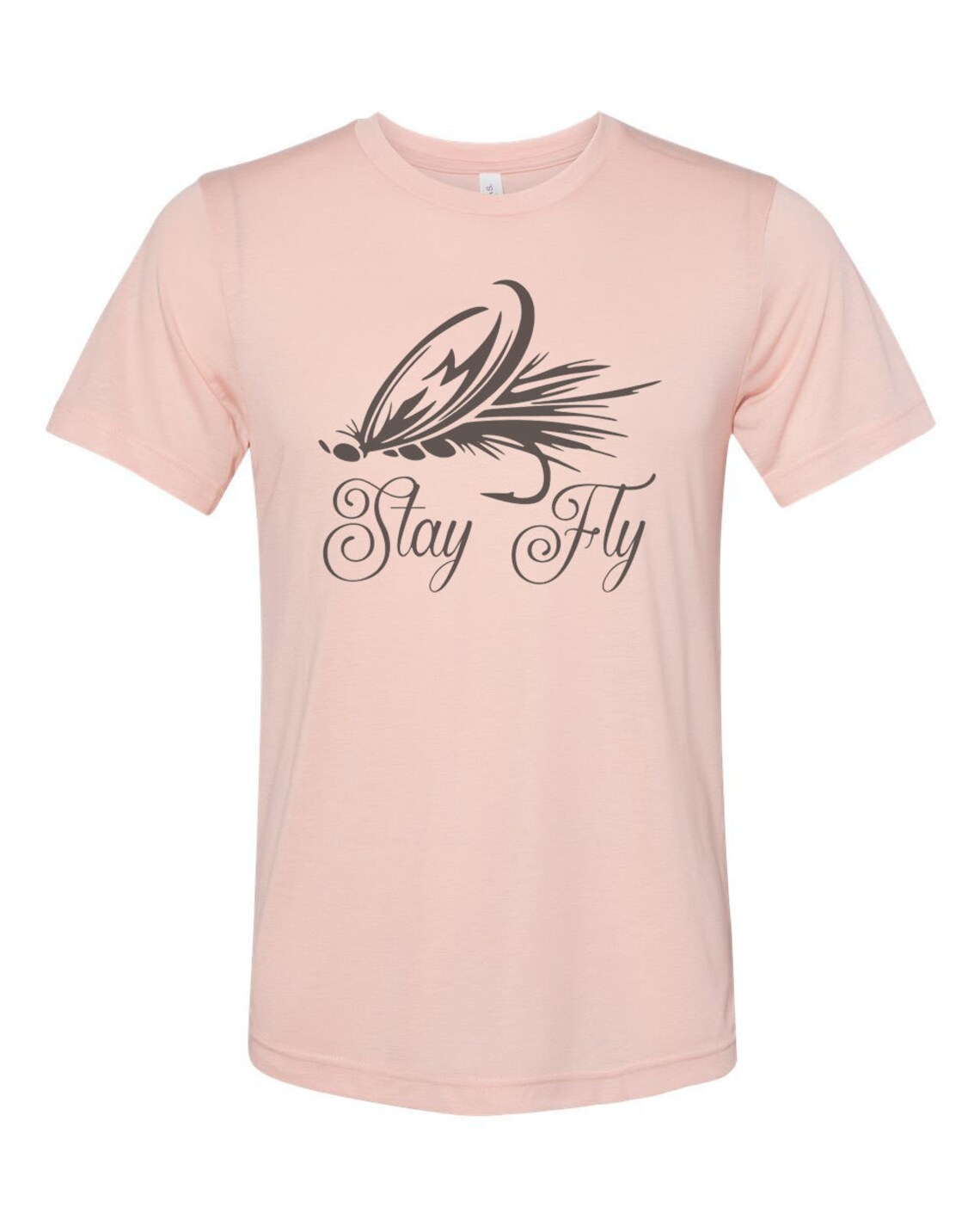 Fly Fishing Tee Stay Fly Fly Fishing Shirt Sublimation T - Etsy
