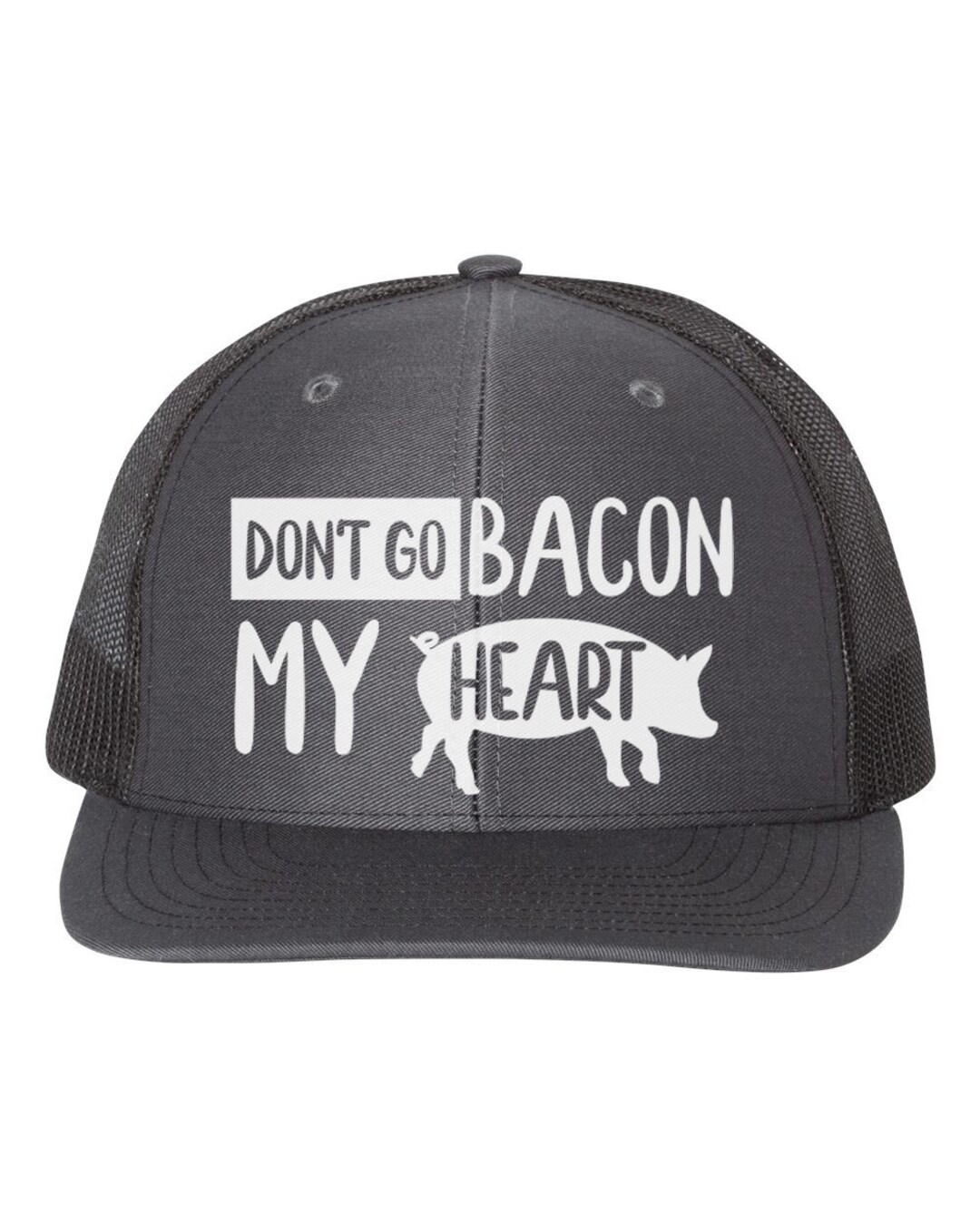 Bacon Hat, Don't Go Bacon My Heart, Bacon Lover, Bacon Apparel, Gift ...