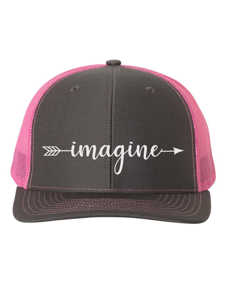 Imagine Hat Imagine Arrow Trucker Hat Trendy Hats | Etsy