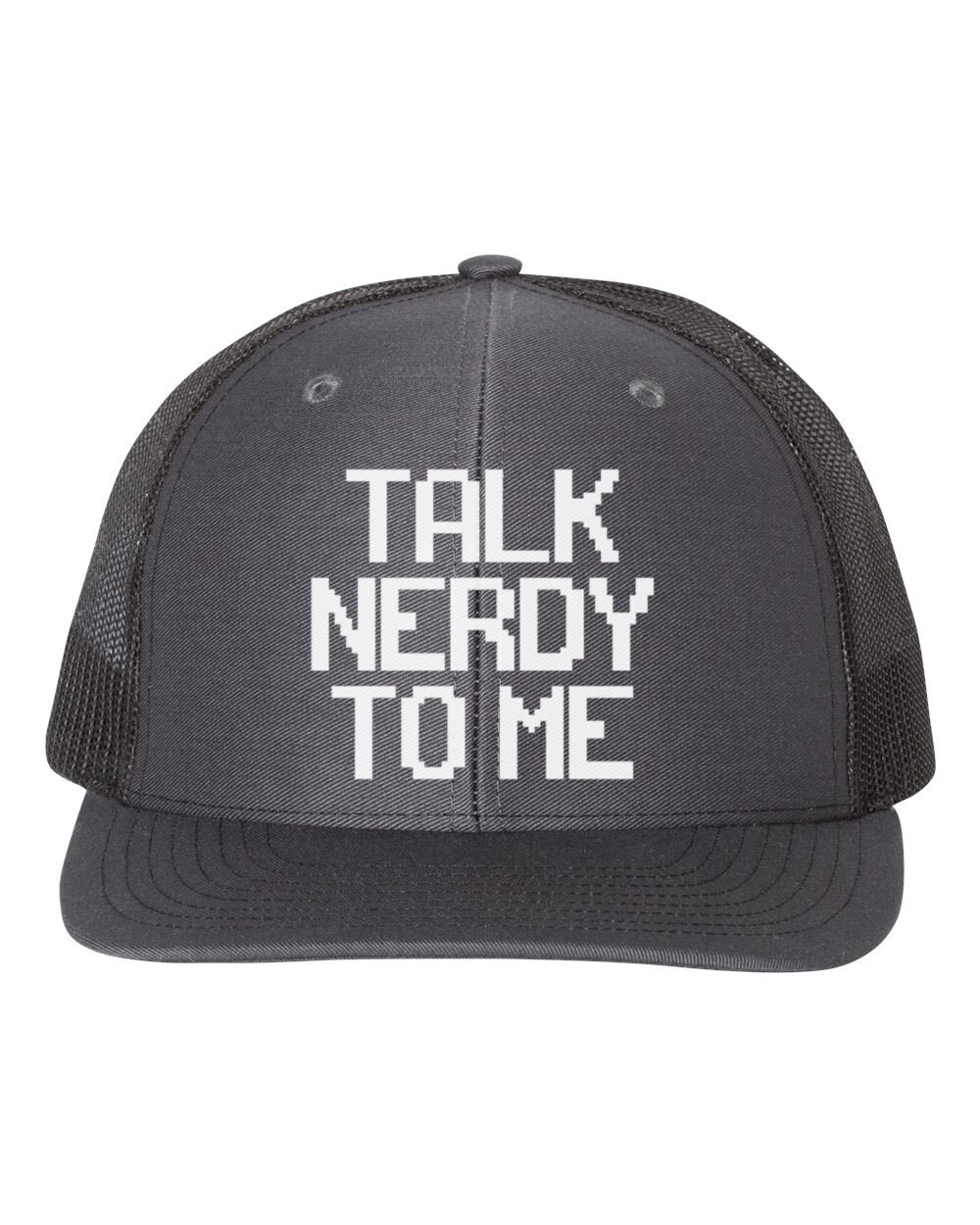Nerd Hat Talk Nerdy To Me Nerd Cap Trucker Hat Snapback | Etsy