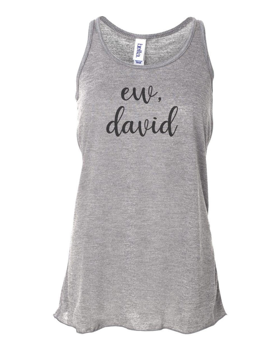 Racerback, Ew David, Sublimation, Soft Bella Tank, Workout Clothes, Gym ...