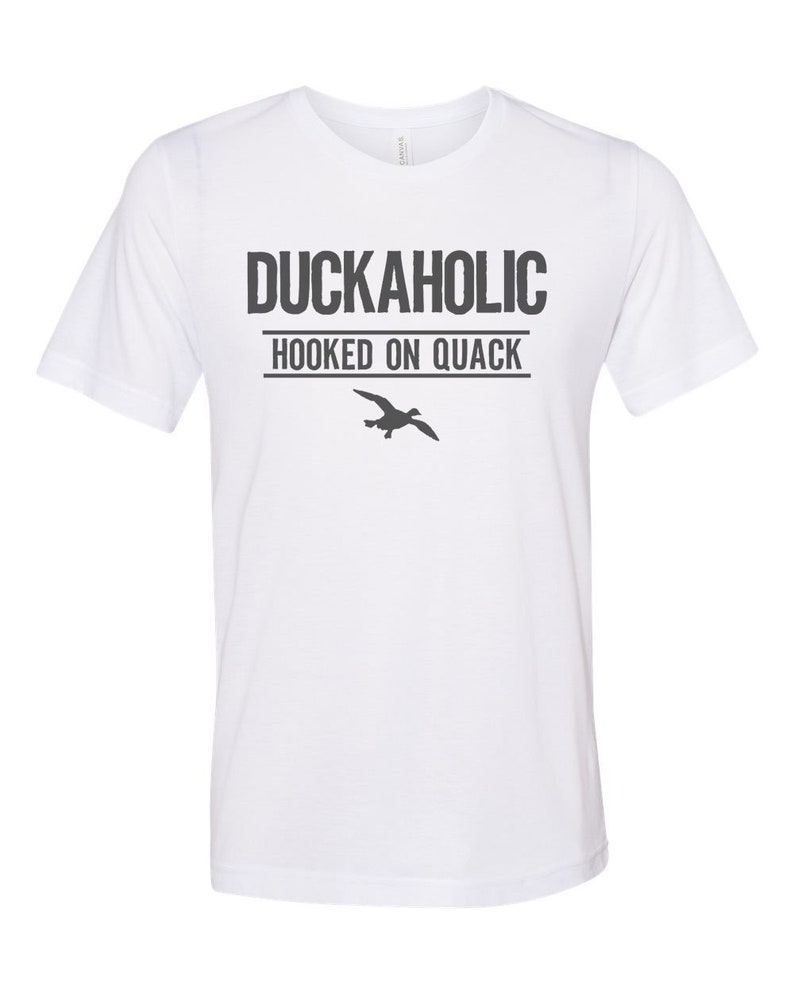Duck Hunting Shirt Duckaholic Duck Hunting Apparel - Etsy