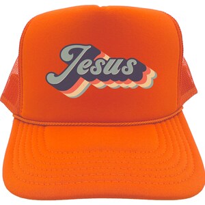 Jesus Hat, Christian Hat, Jesus, Otto Hats, Retro Christian Cap, Mesh ...