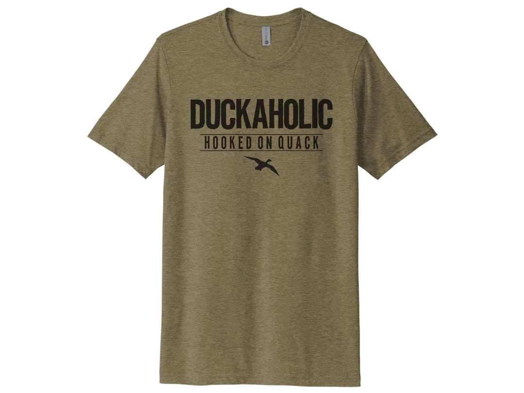 Duck Hunting Shirt, Duckaholic, Duck Hunting Apparel, Men's Hunting T ...