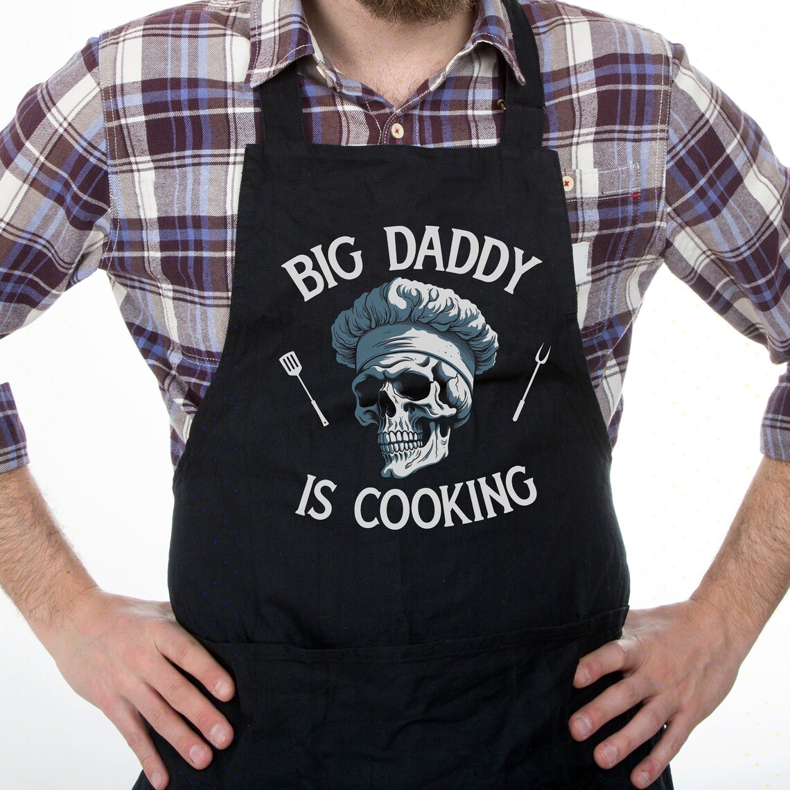 Big Daddy is Cooking Apron | BBQ Griller for Him Father's Day Birthday ...