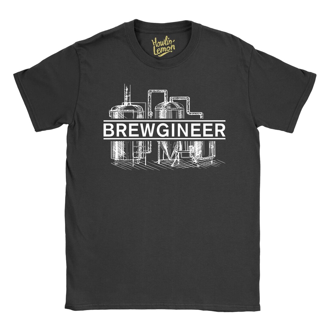 Brewgineer T-shirt | Homebrew | Craft Beer and Brewing T Shirt | - Etsy