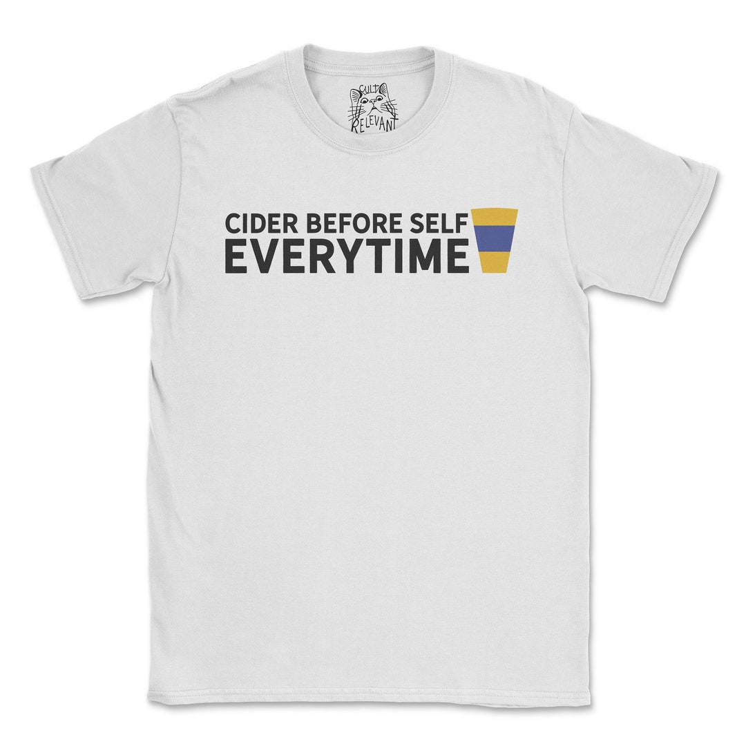 Leeds U Cider Before Self T-shirt | Billy Bremner Retro Vintage ...