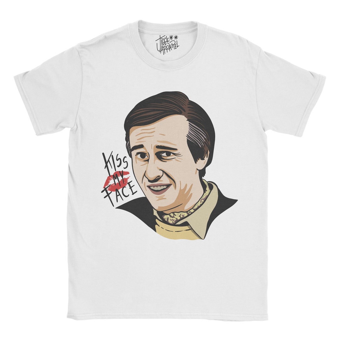 Alan Partridge - Kiss My Face T-shirt | Funny Birthday Christmas Gift ...