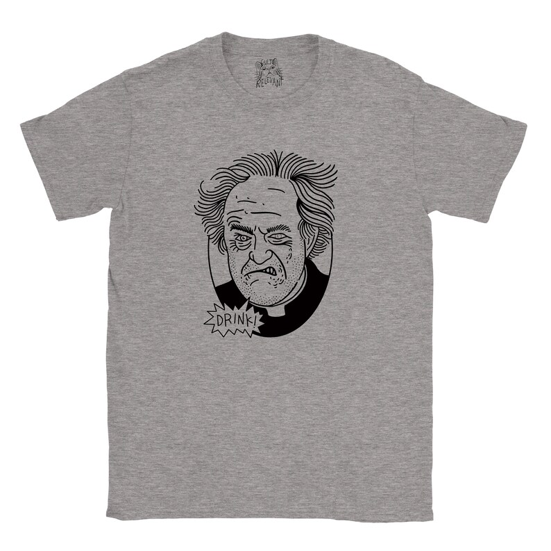 Father Ted Father Jack Drink T-shirt Funny Channel Four 4 | Etsy