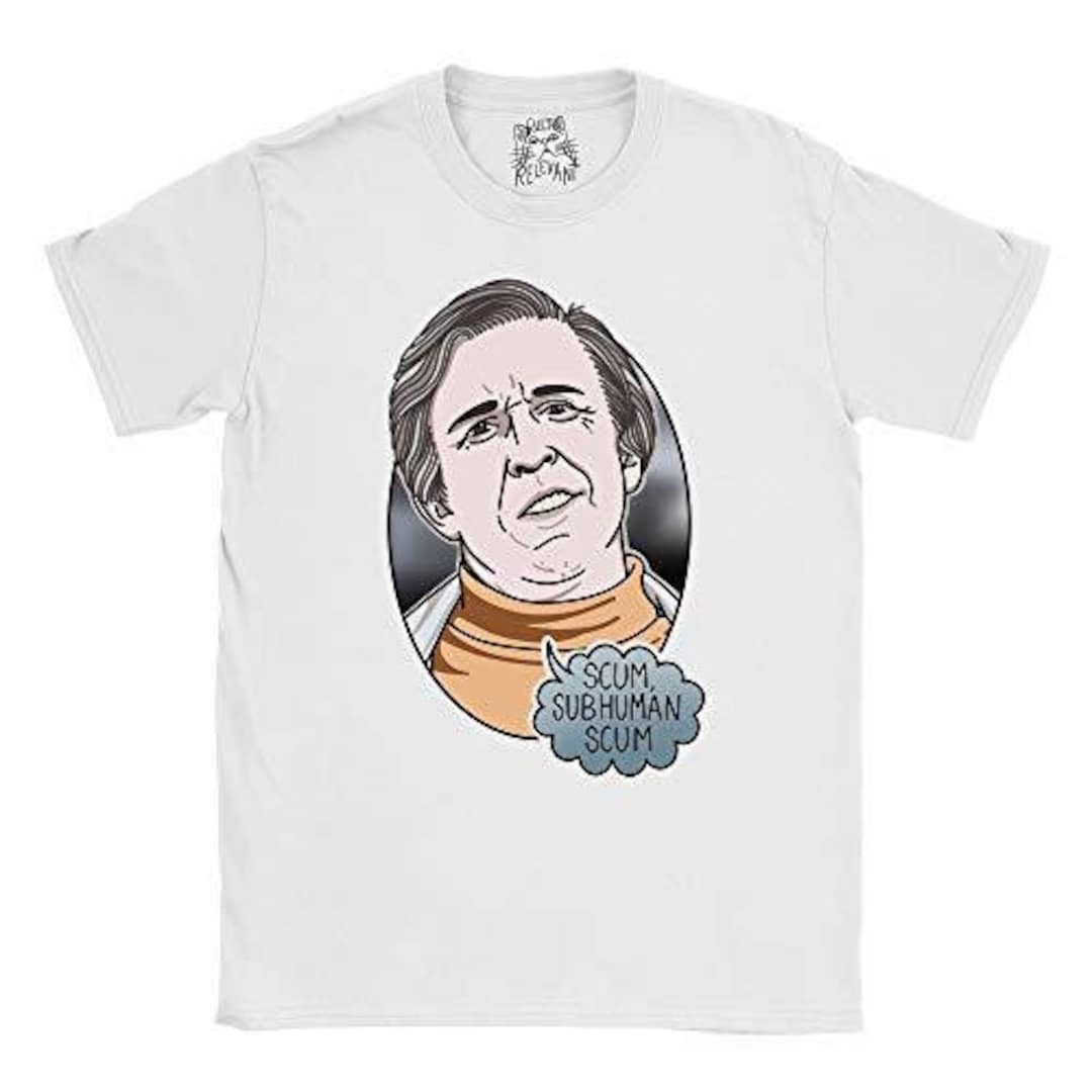Jiggle Apparel Sub Human Scum Alan Partridge T-shirt - Etsy