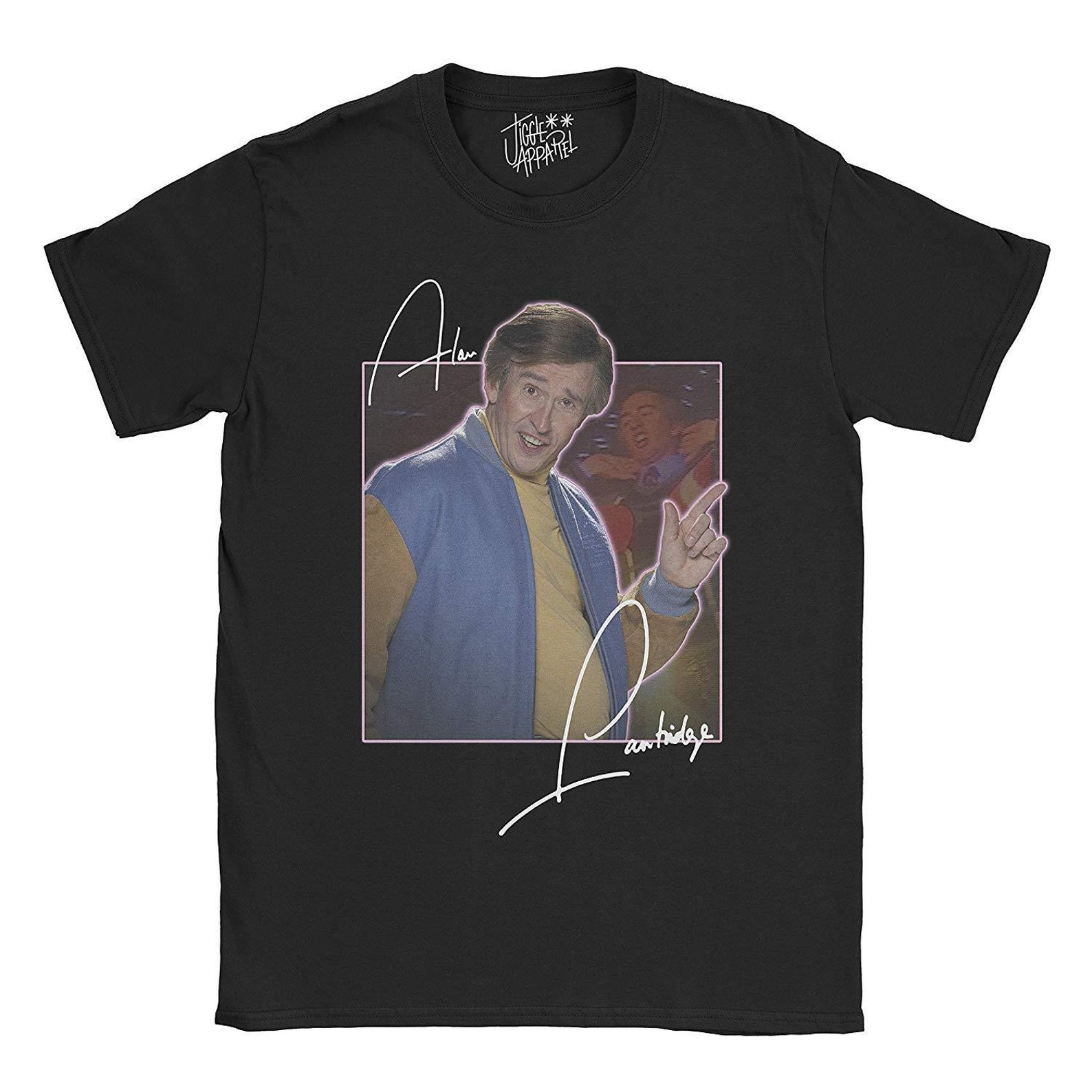 Alan Partridge Signature T-shirt Back of the Net - Etsy