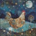 Hen and the Moon Cross Stitch Pattern PDF - Etsy