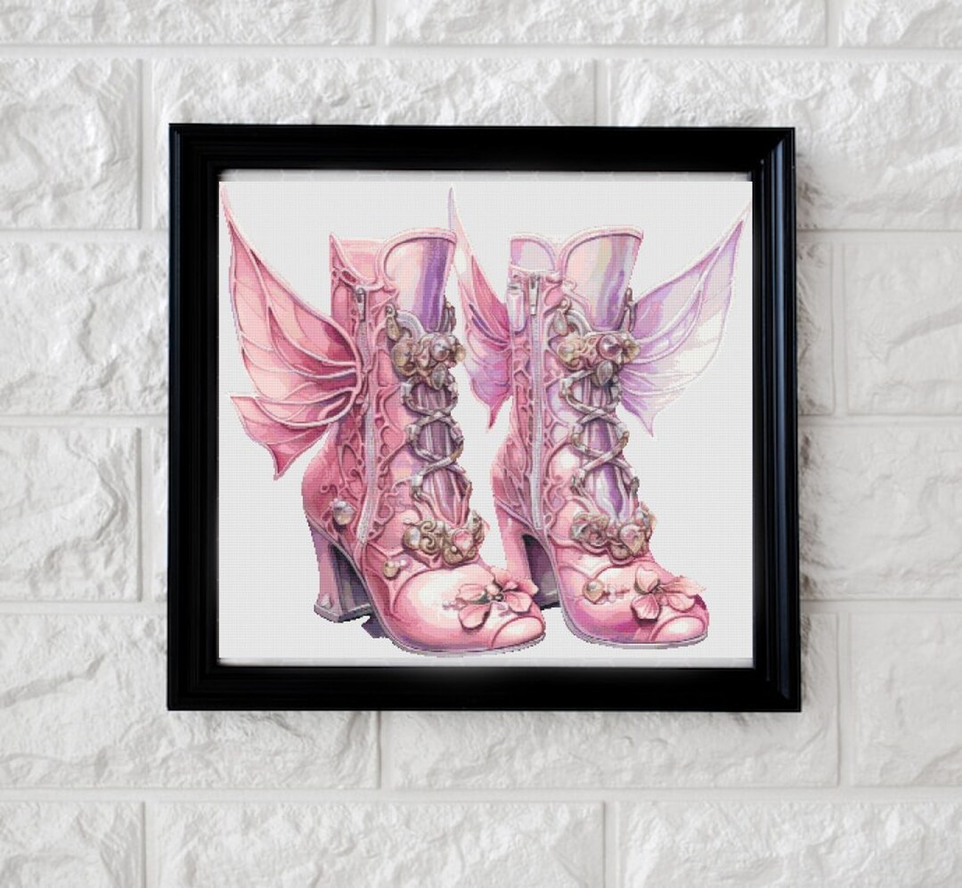 Fairy Shoes Cross Stitch Pattern PDF - Etsy