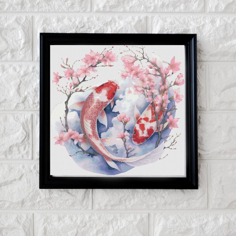 Fish Cross Stitch Pattern - Etsy