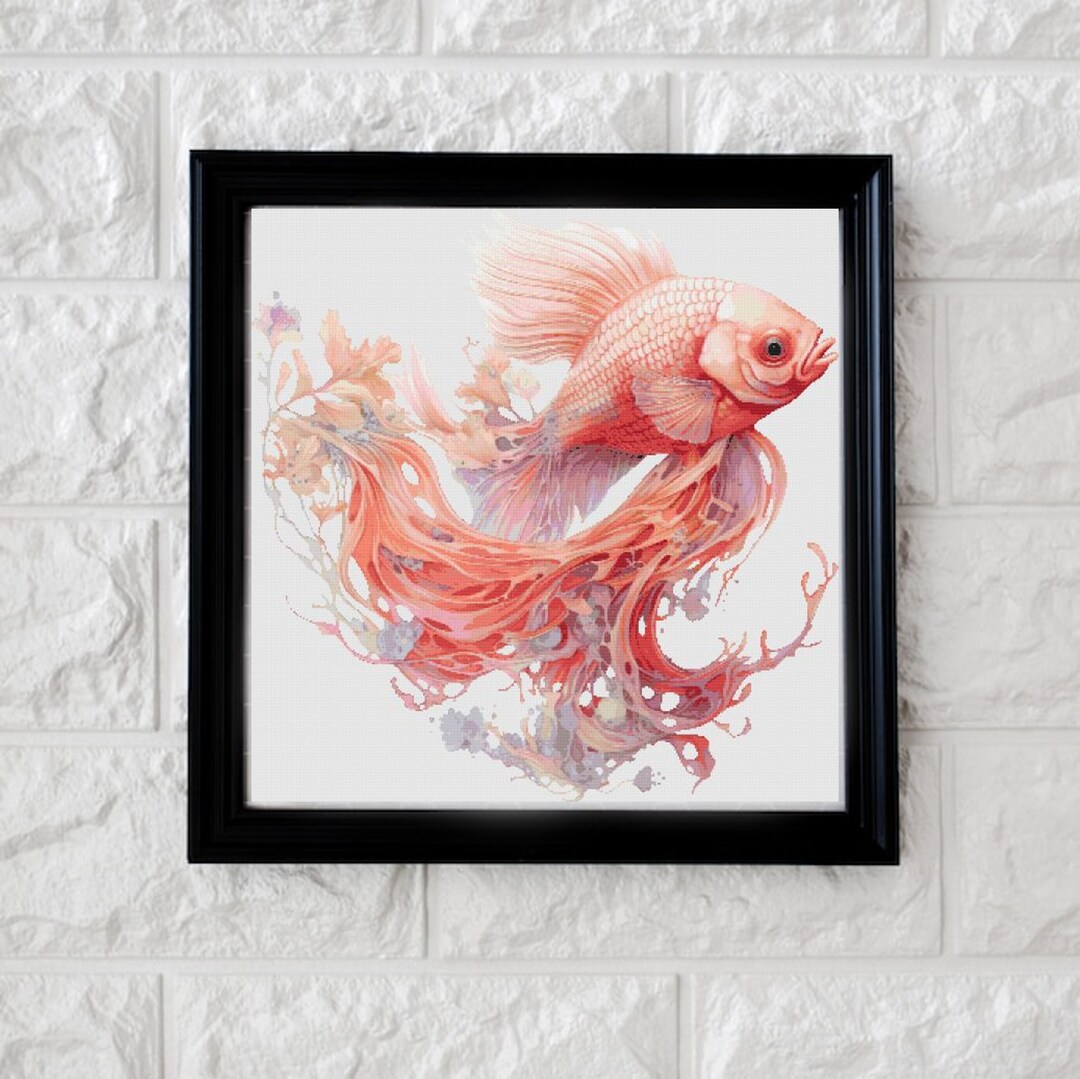 Whimsical Fish Cross Stitch Pattern PDF - Etsy