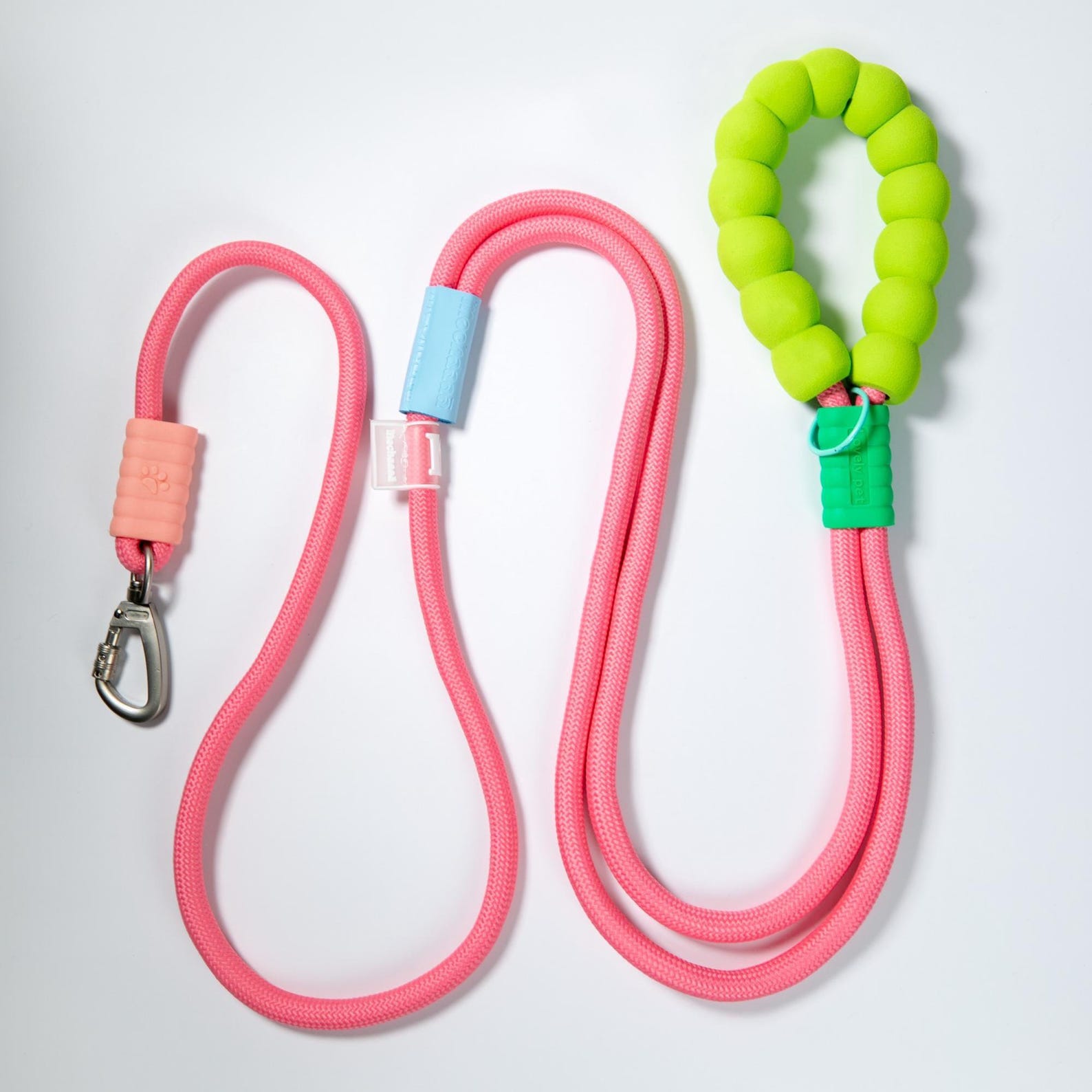 Hands Free Dog Leash: Nylon Cable, Sponge Handle - Etsy