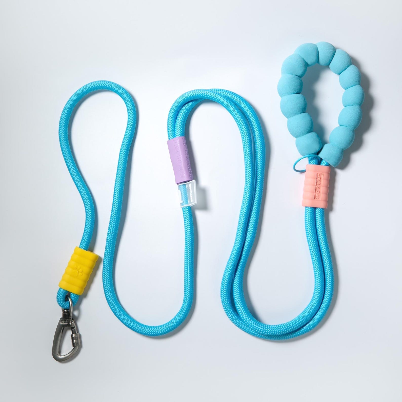Hands Free Dog Leash: Nylon Cable, Sponge Handle - Etsy