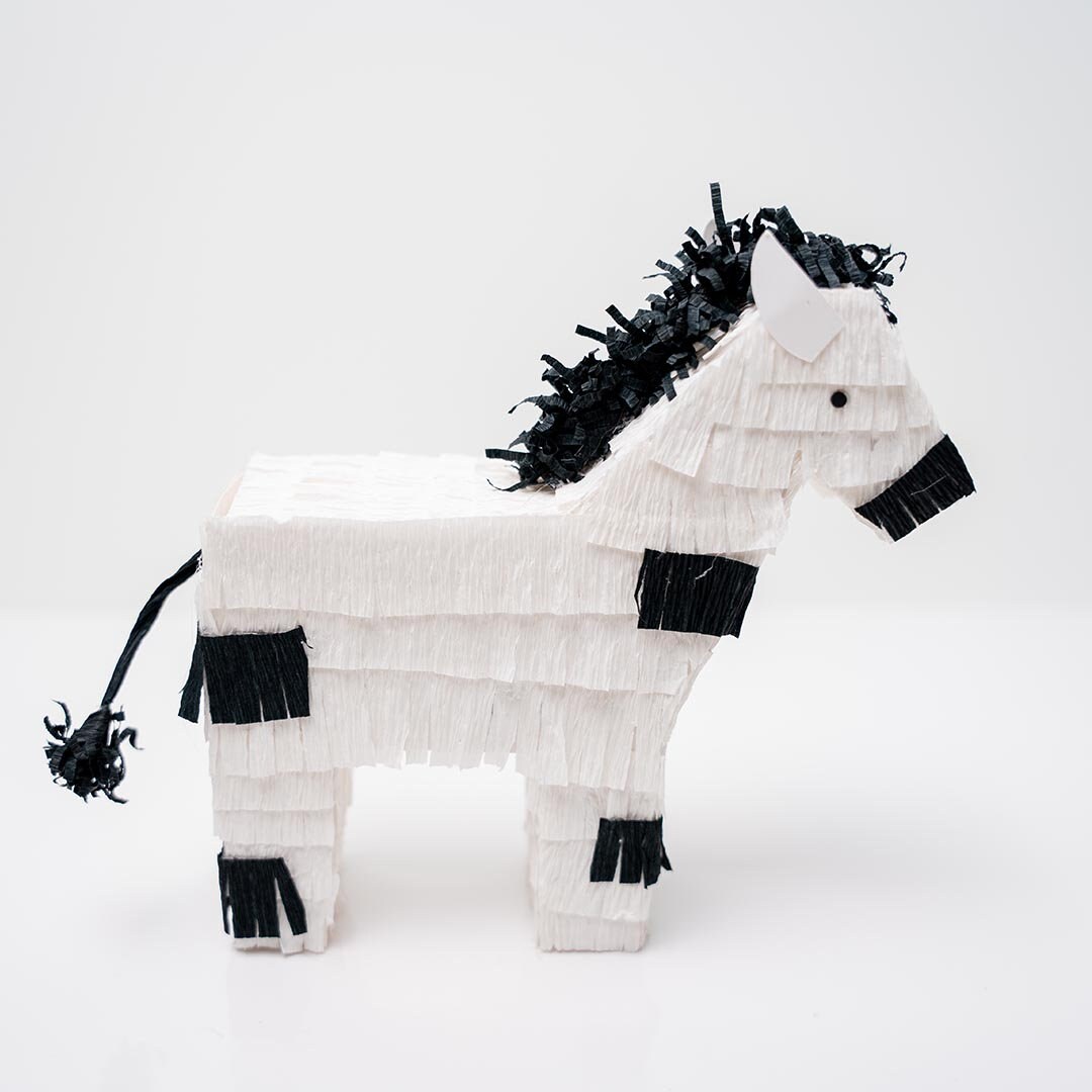 Zebra Mini Pinata Kids Party Favor Party Decorations Wild - Etsy