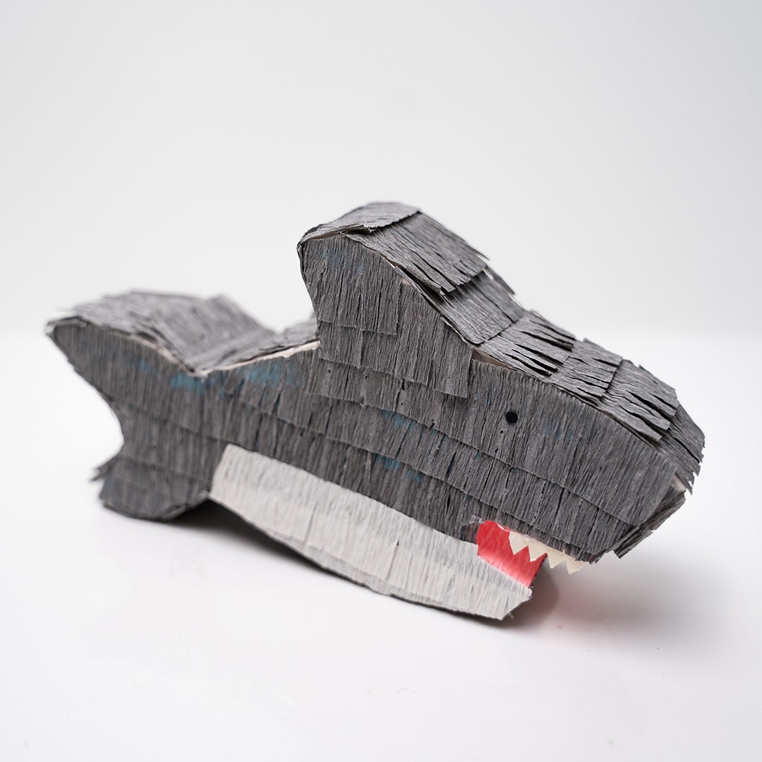 Shark Mini Pinata Party Favor, Shark Birthday, Party Favors, Shark ...