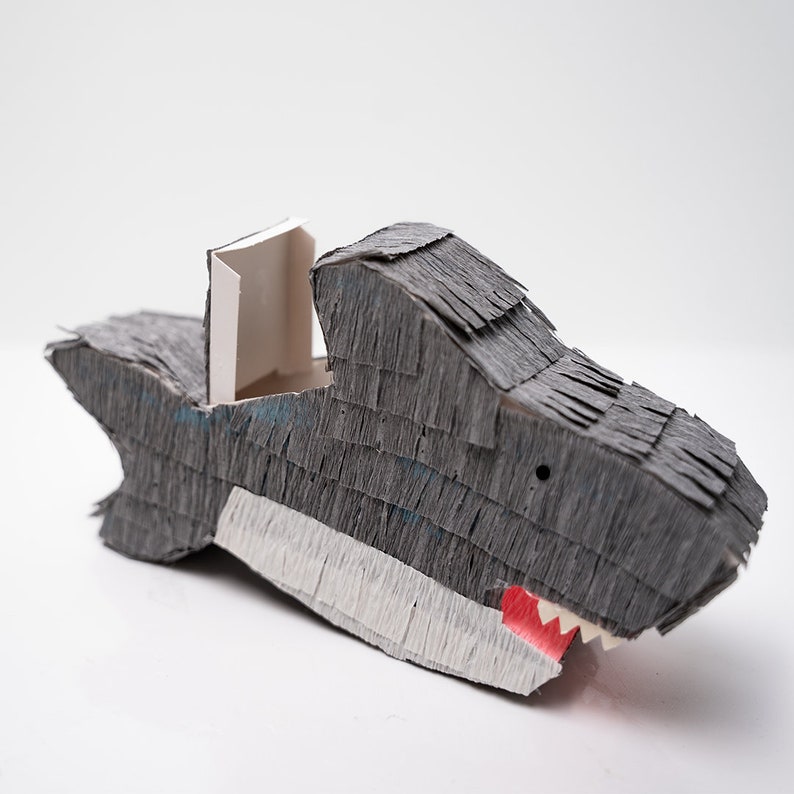 Shark Mini Pinata Party Favor, Shark Birthday, Party Favors, Shark ...