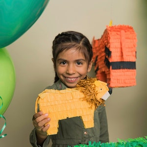 Lion Mini Pinata Party Favor | Party Decorations | Wild One |two Wild ...
