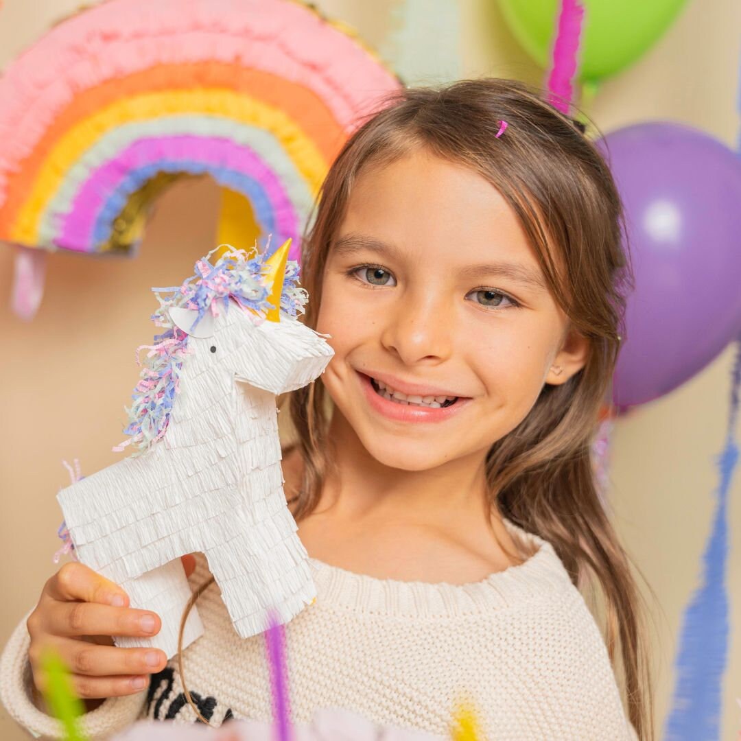 Handmade Pastel Unicorn Mini Pinata: Party Favor Decoration (unfilled ...