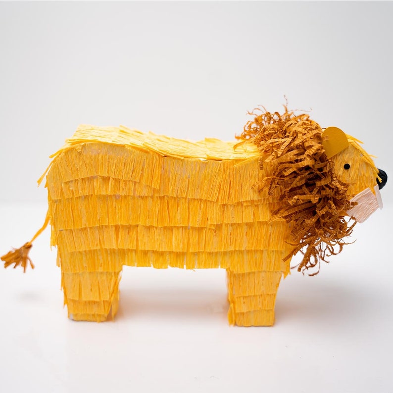 Lion Mini Pinata Party Favor | Party Decorations | Wild One |two Wild ...