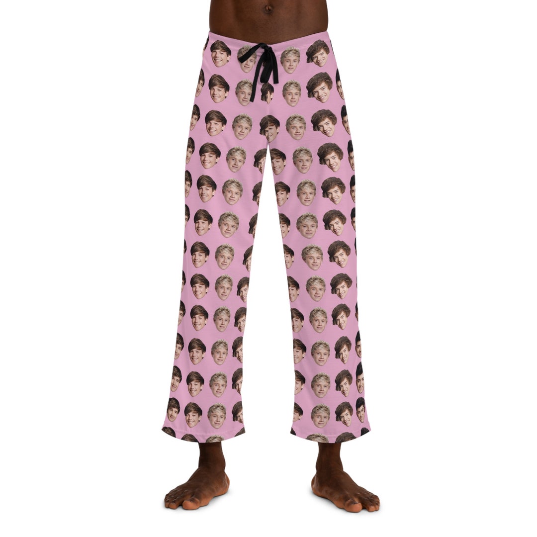 One Direction Pajama Pants Pink - Etsy