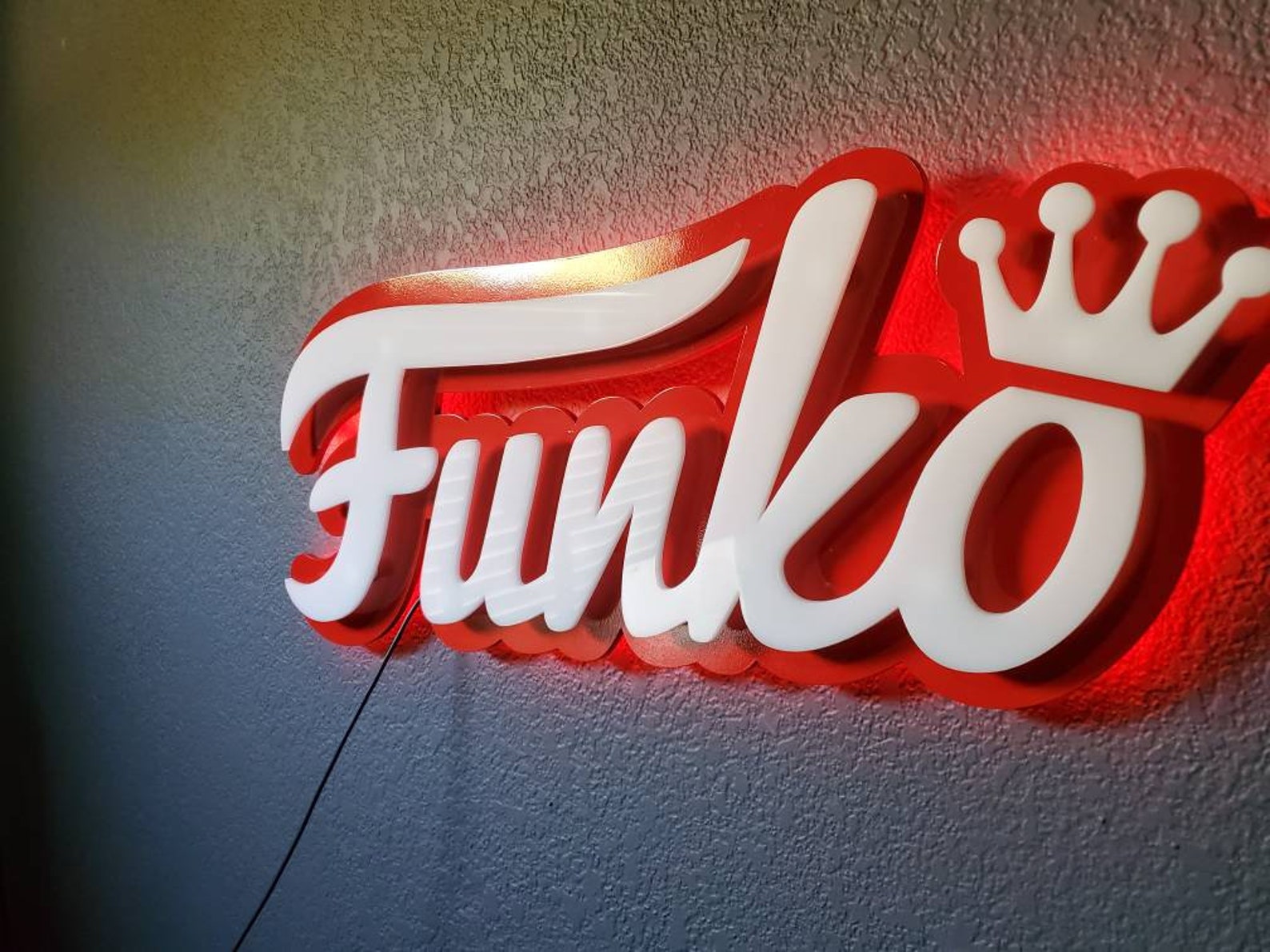 Funko Logo Acrylic Sign With Led Back Lighting - Etsy