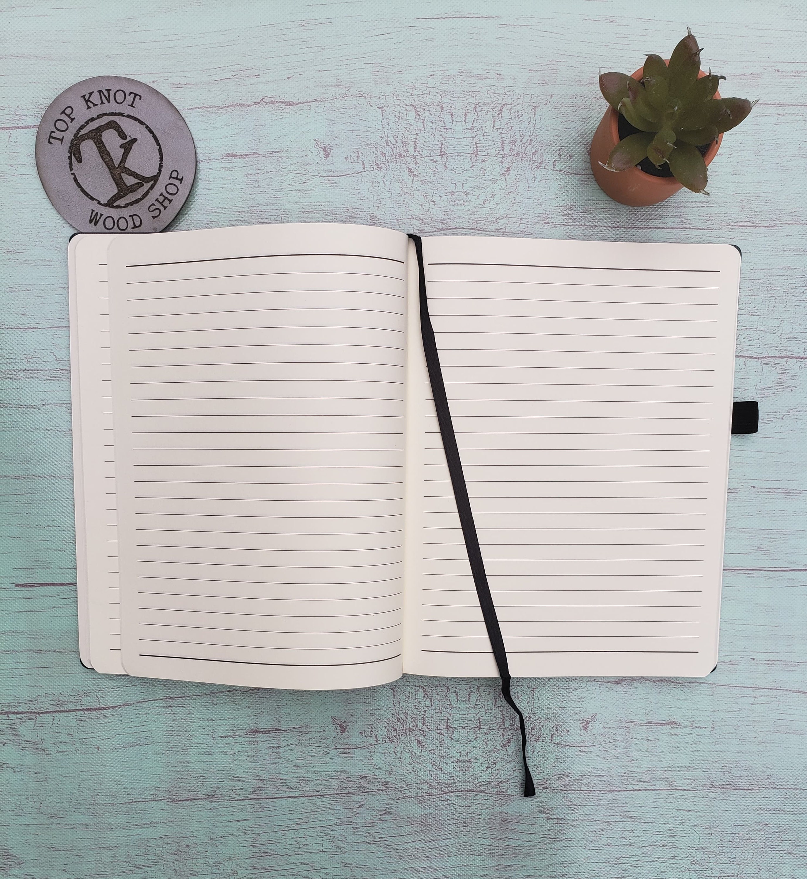 Personalized Leatherette Journal Notebook 9x7 - Etsy