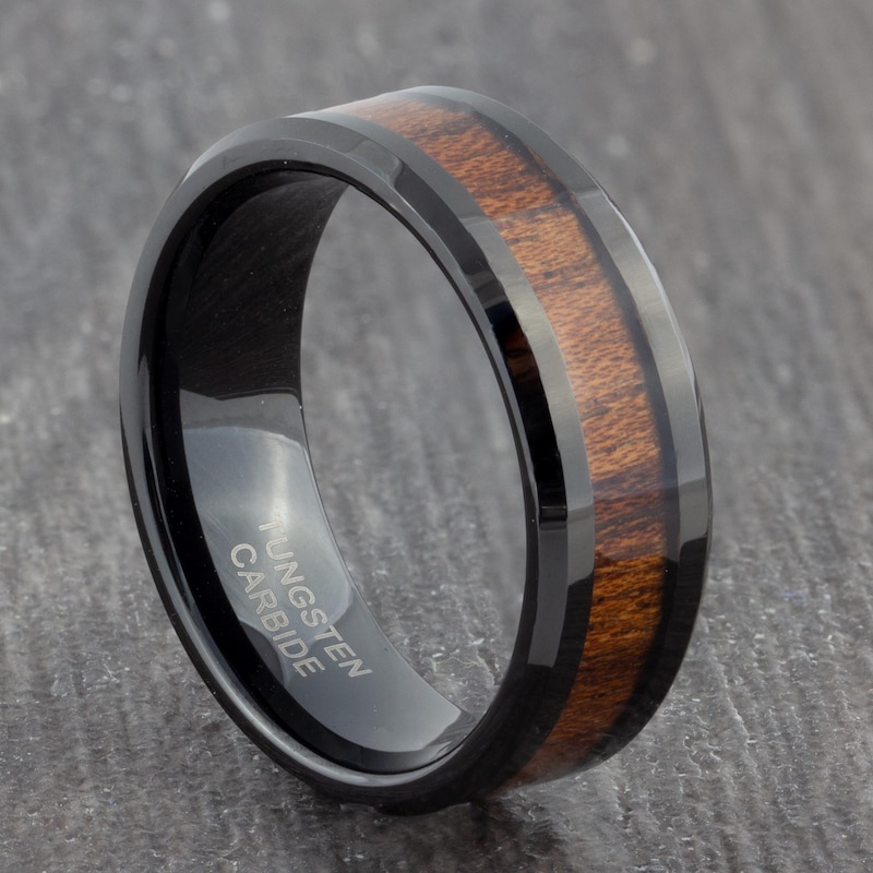 Faith Tungsten Ring - Etsy UK